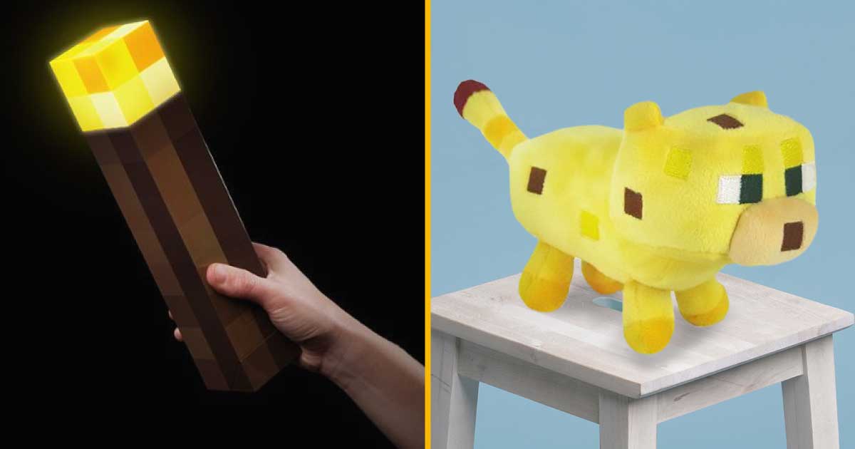 Top 20+ des goodies Minecraft, pour des cadeaux tout pixelisés