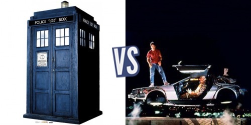 TARDIS OU DeLorean