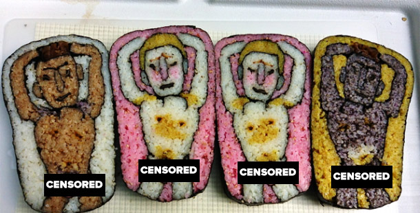 Top 30 des sushis et makis les plus funky, on riz beaucoup avec la ...