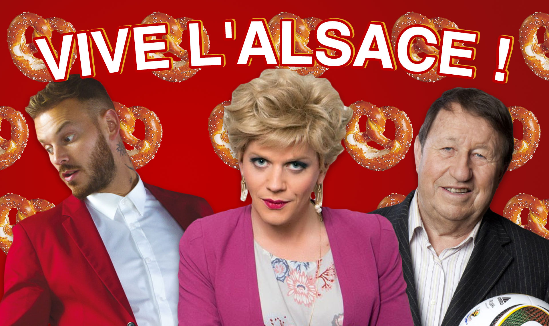 Top 10 des personnalités Alsaciennes, les amis du bretzels