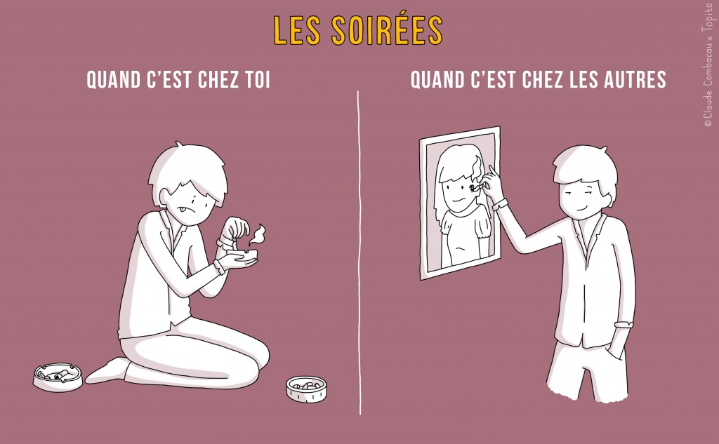 Top 10 des différences entre une soirée chez toi et une soirée chez un ...