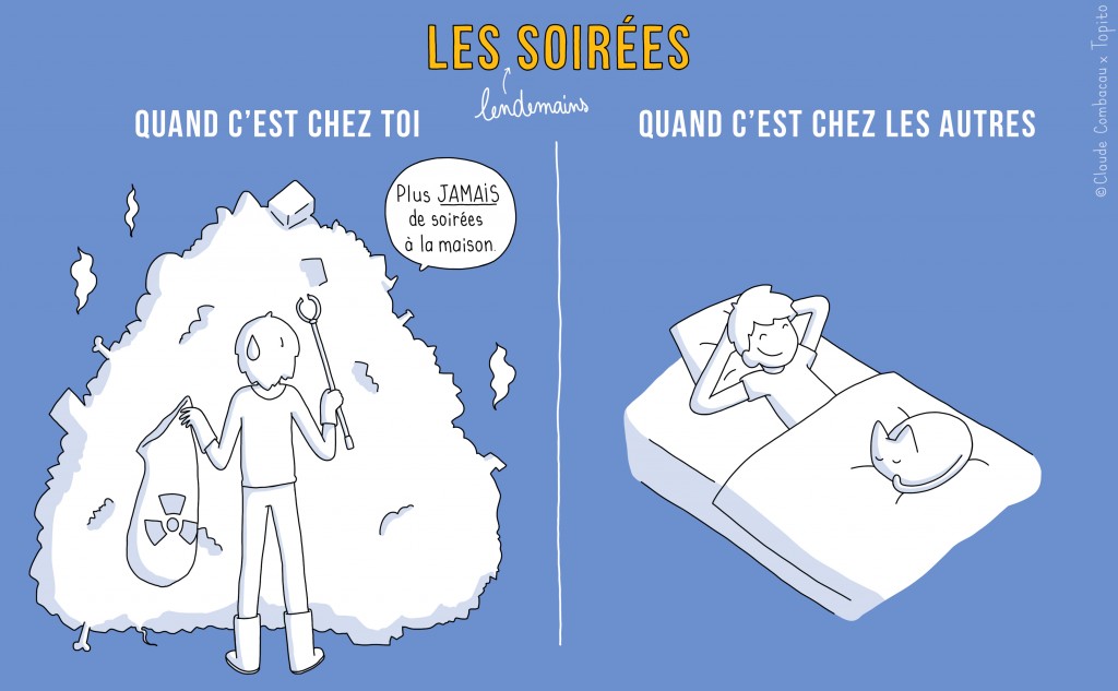 Top 10 des différences entre une soirée chez toi et une soirée chez un ...