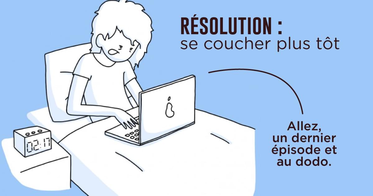 Top 10 des bonnes résolutions version honnête, les illustrations qui ...