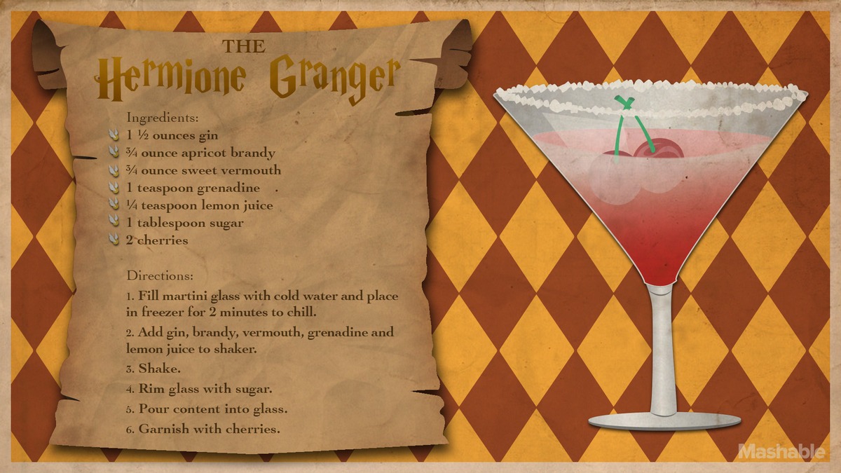 Top 13 des cocktails Harry Potter, pour picoler entre sorciers tranquilou