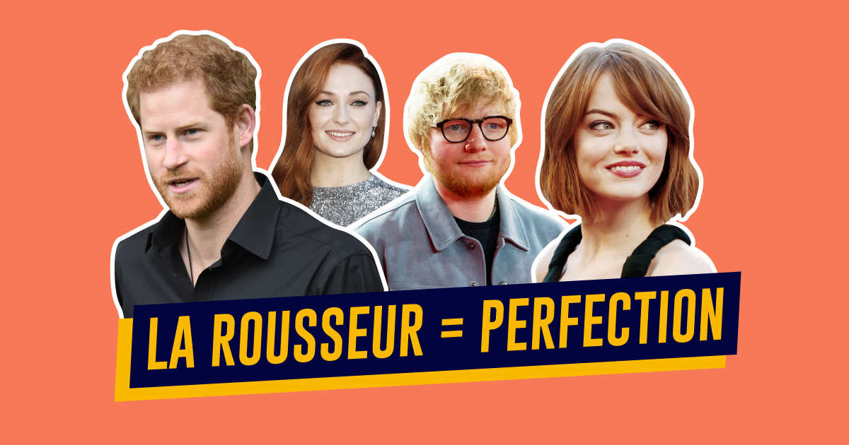 Top 12 des raisons qui prouvent que, bientôt, les roux domineront le monde