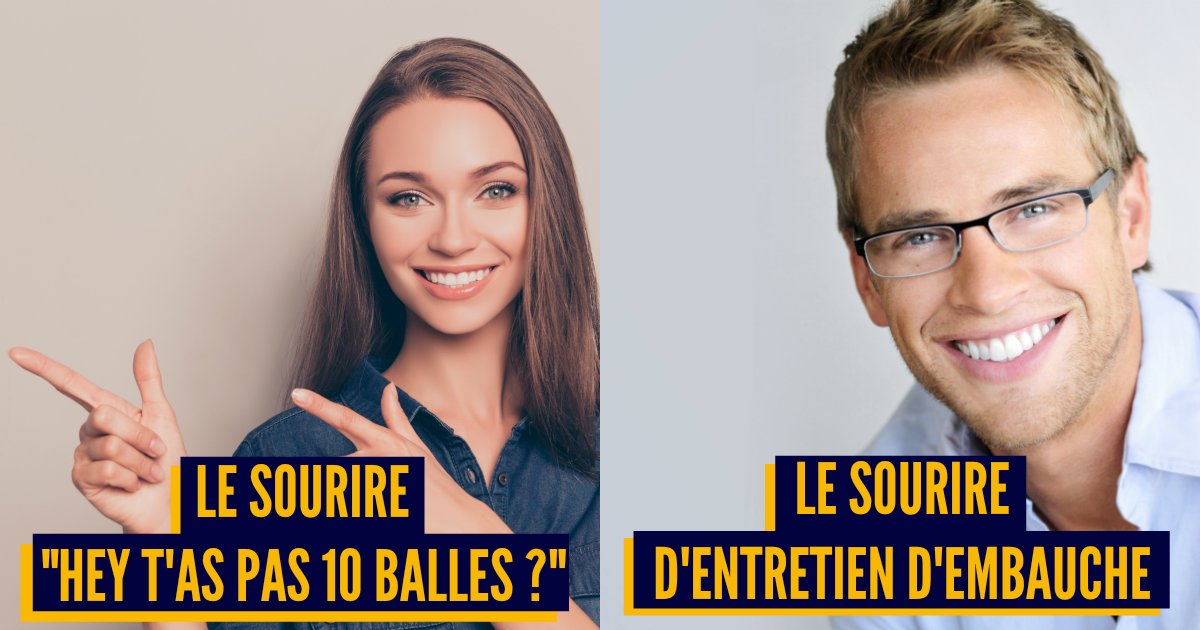 Top 14 des différents types de sourires en illustrations, la joie à ...