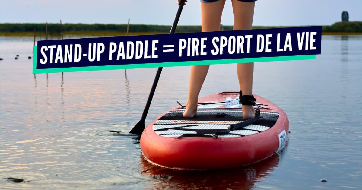 Top 10 des raisons d’interdire le stand-up paddle, cette invention du ...