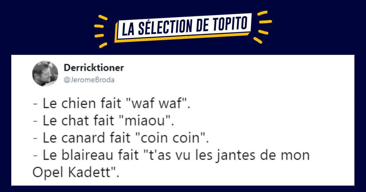 Top 15 des tweets les plus drôles sur les beaufs, passion gourmette