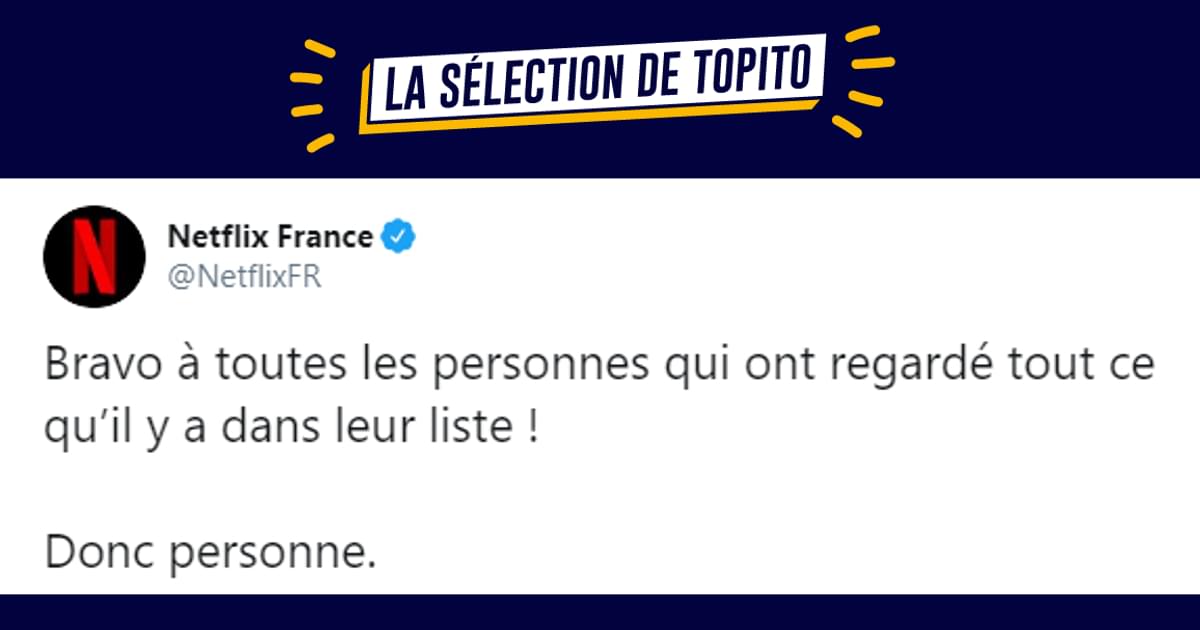 Top 50 des meilleurs tweets de @NetflixFR, une marque à binge-follow ...