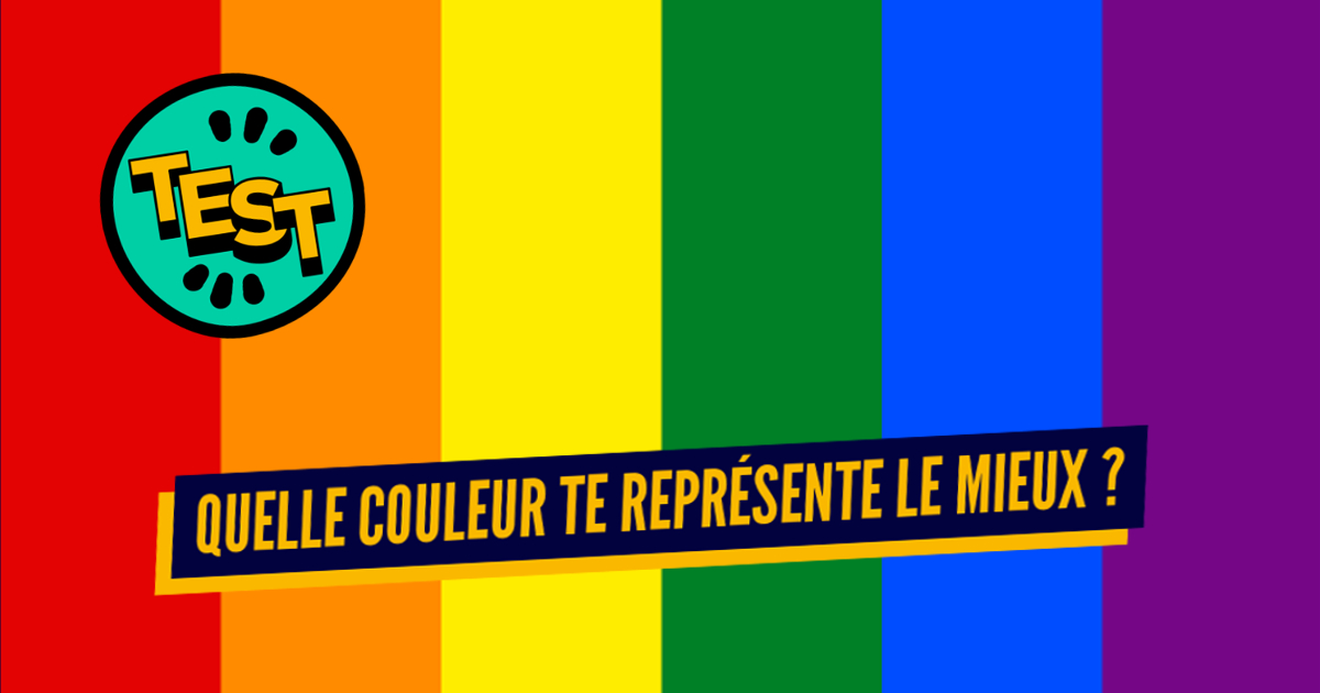 Test : quelle couleur te représente le mieux