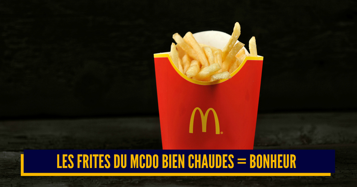 Top 8 des meilleures frites de fast food, selon le peuple de France