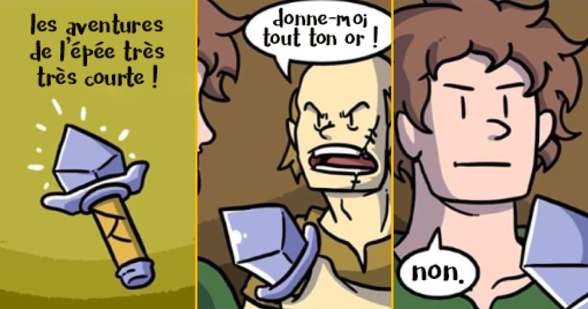 Top 10 des illustrations drôles sur les aventures de capes et d’épées ...