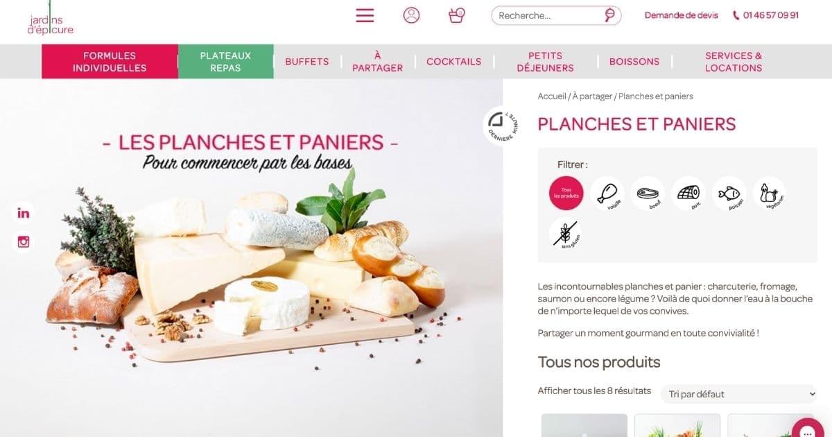 Top 10+ meilleurs sites de livraison de paniers repas | Topito