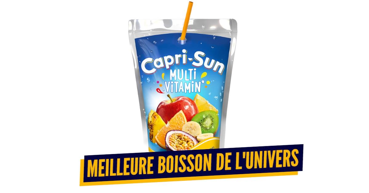Top 10 des raisons de boire exclusivement du Capri-Sun, le nectar des dieux