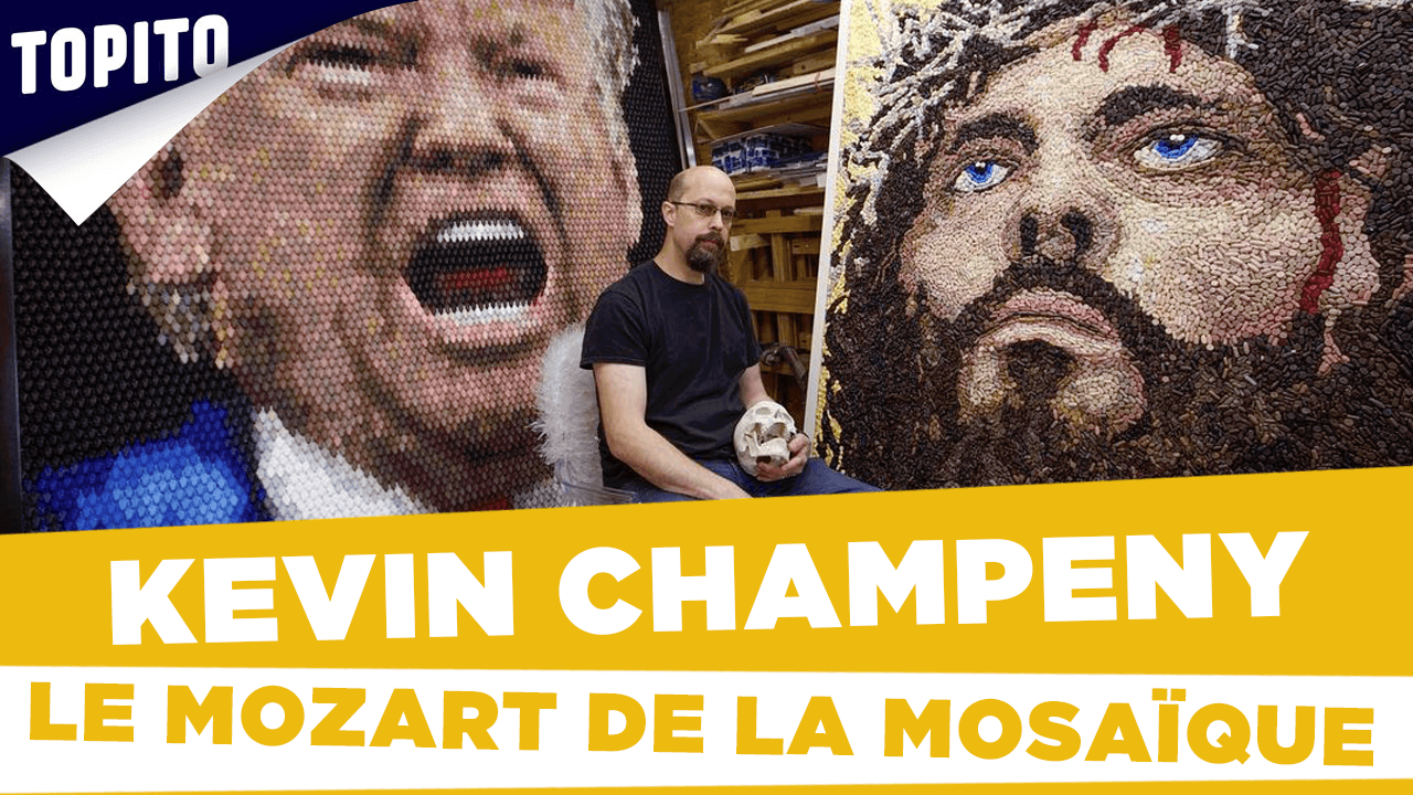 Les mosaïques incroyables de Kevin Champeny