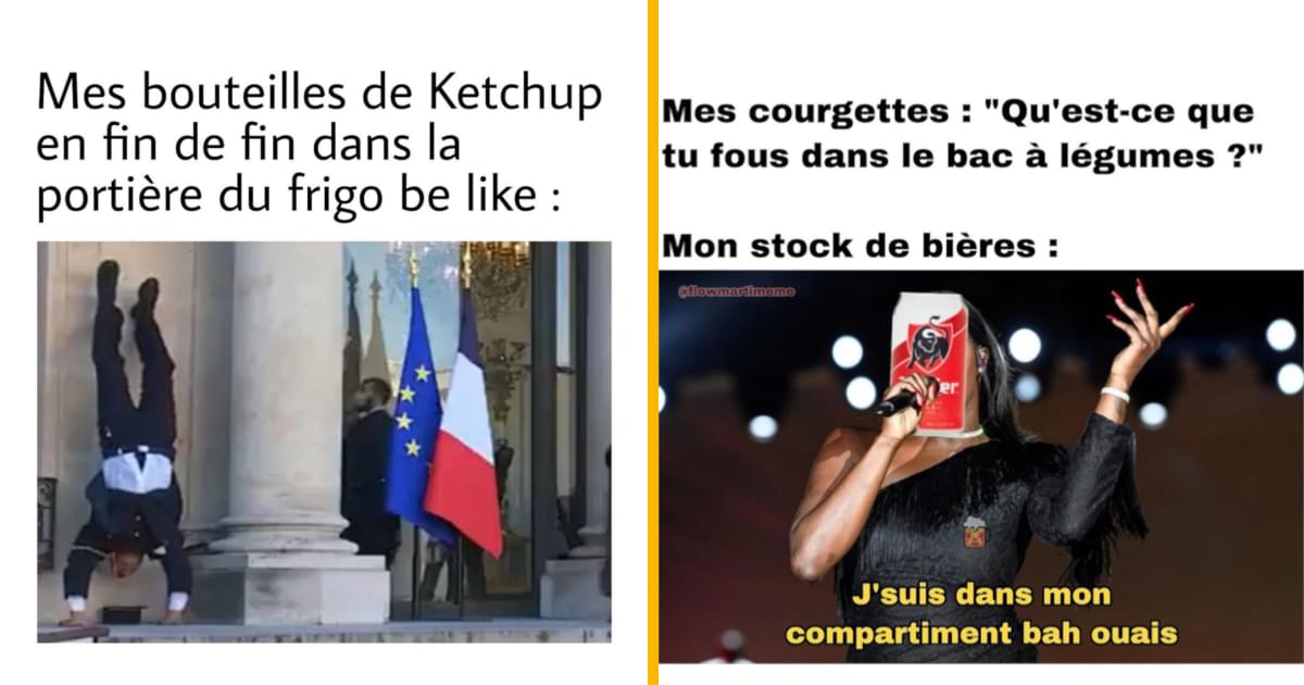 Top 21 des meilleurs memes sur ton frigo, fait froid là d’dans