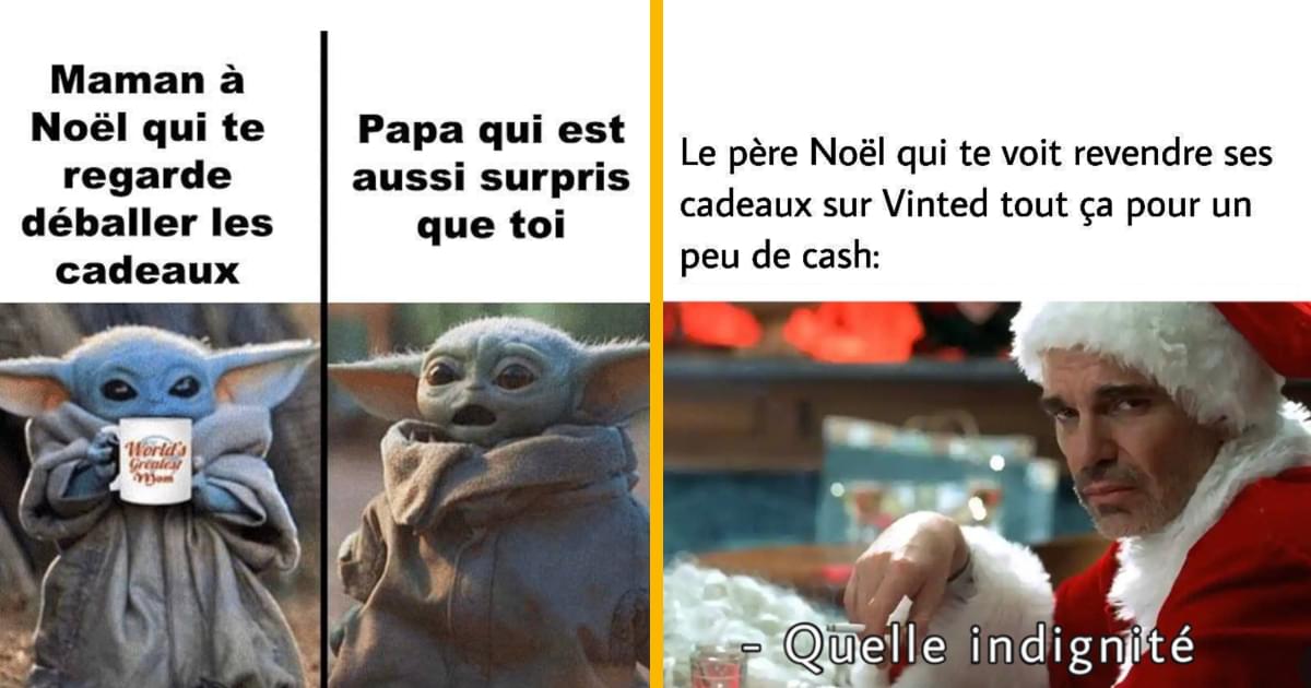 Top 20 des meilleurs memes sur les cadeaux de Noël