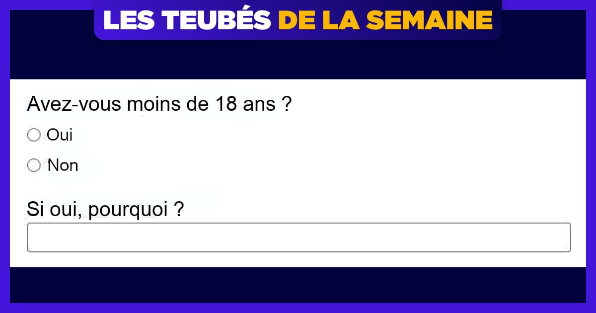 Top 10 des gens les plus teubés de la semaine, épisode 141