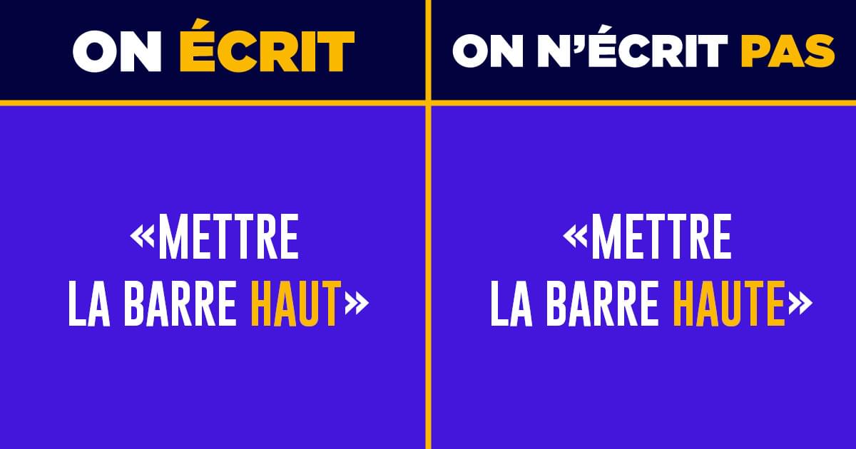 Top 12 des expressions qu’on pense vraies, mais qui sont fausses