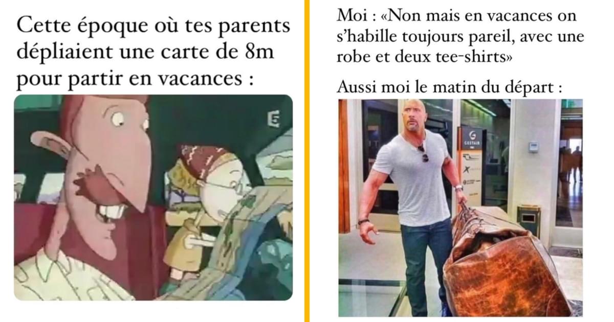 Top 20 des meilleurs memes sur le départ en vacances, on se lève à 5h