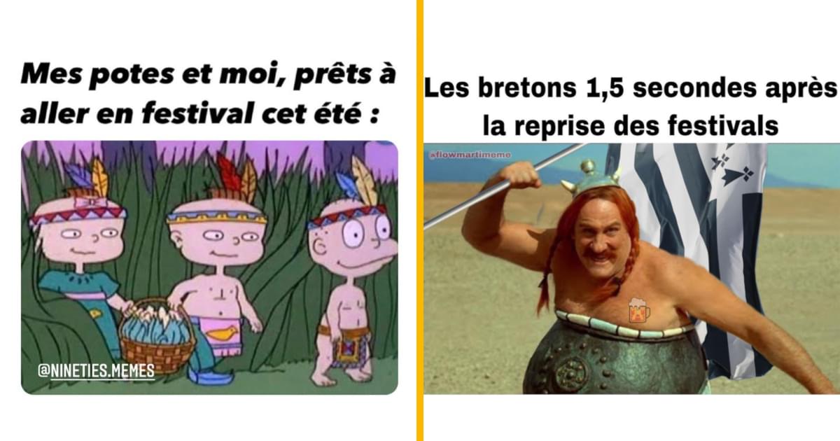 Top 20 des meilleurs memes sur les festivals, sortez les paillettes