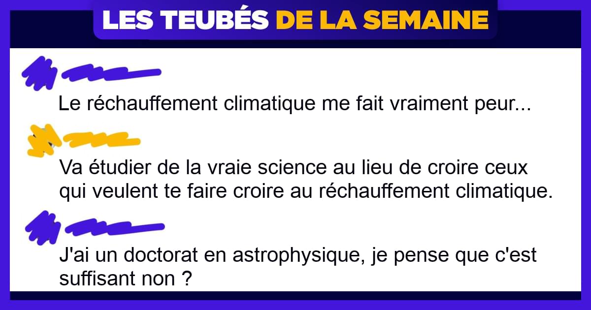 Top 10 des gens les plus teubés de la semaine, épisode 160
