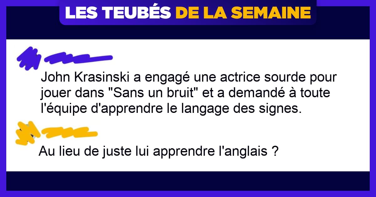 Top 10 des gens les plus teubés de la semaine, épisode 165