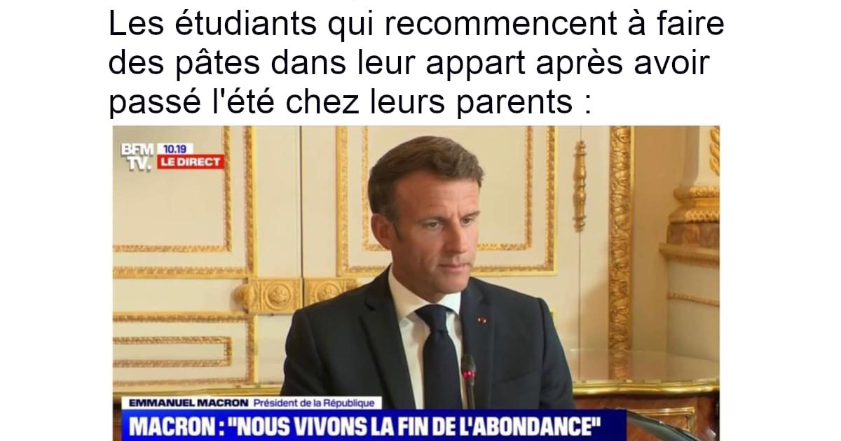 Top 20 des memes les plus drôles sur la rentrée 2022, c’est pas la joie