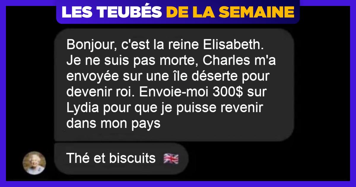 Top 10 des gens les plus teubés de la semaine, épisode 169