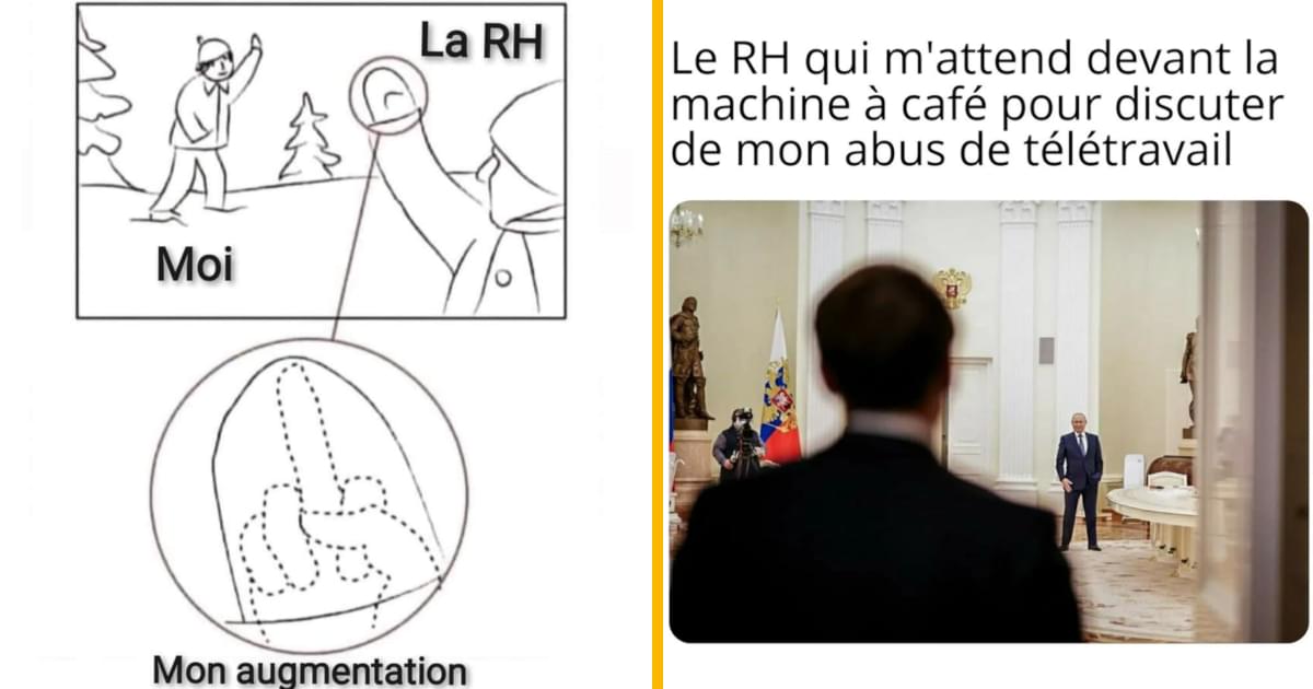 Top 15 des memes sur les Ressources Humaines, donnez-moi ma paie svp