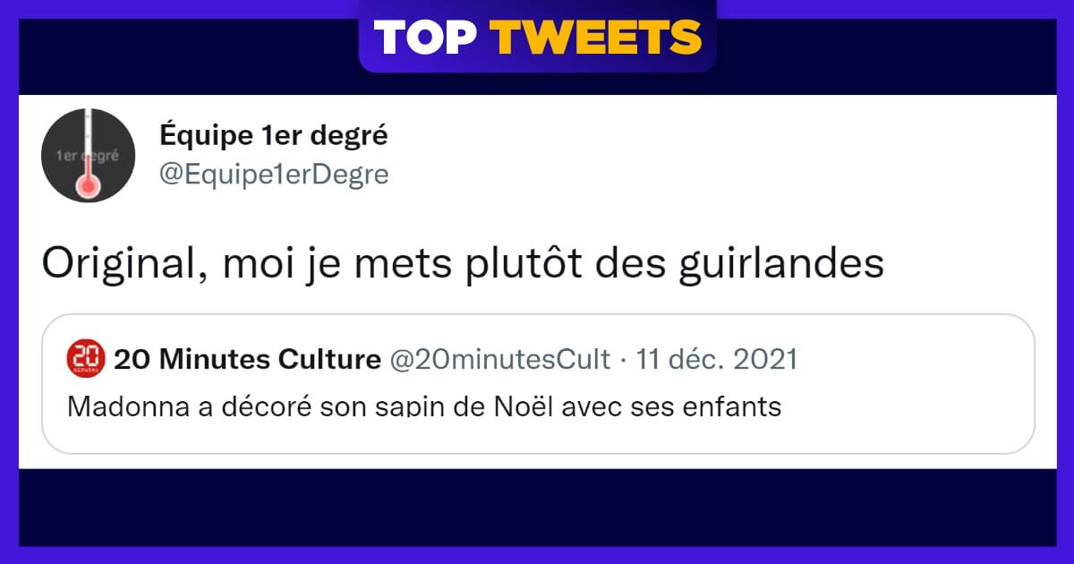 Top 16 des meilleurs tweets sur les décorations de Noël, vive les ...