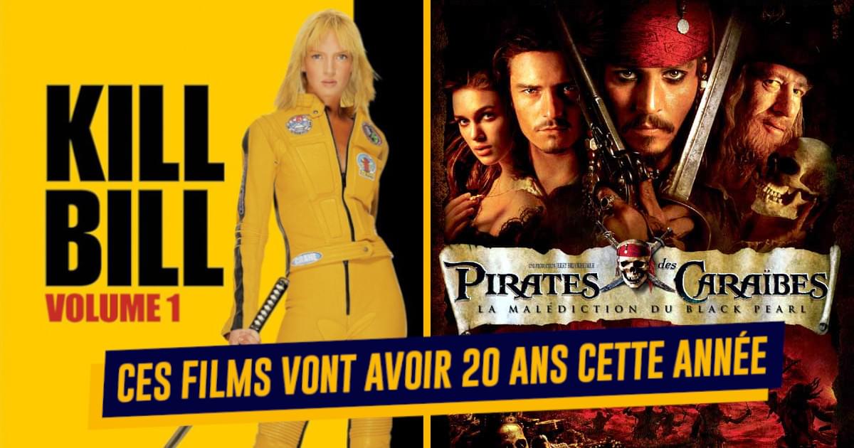 Top 15 des films qui vont avoir 20 ans en 2023, ça nous rajeunit pas