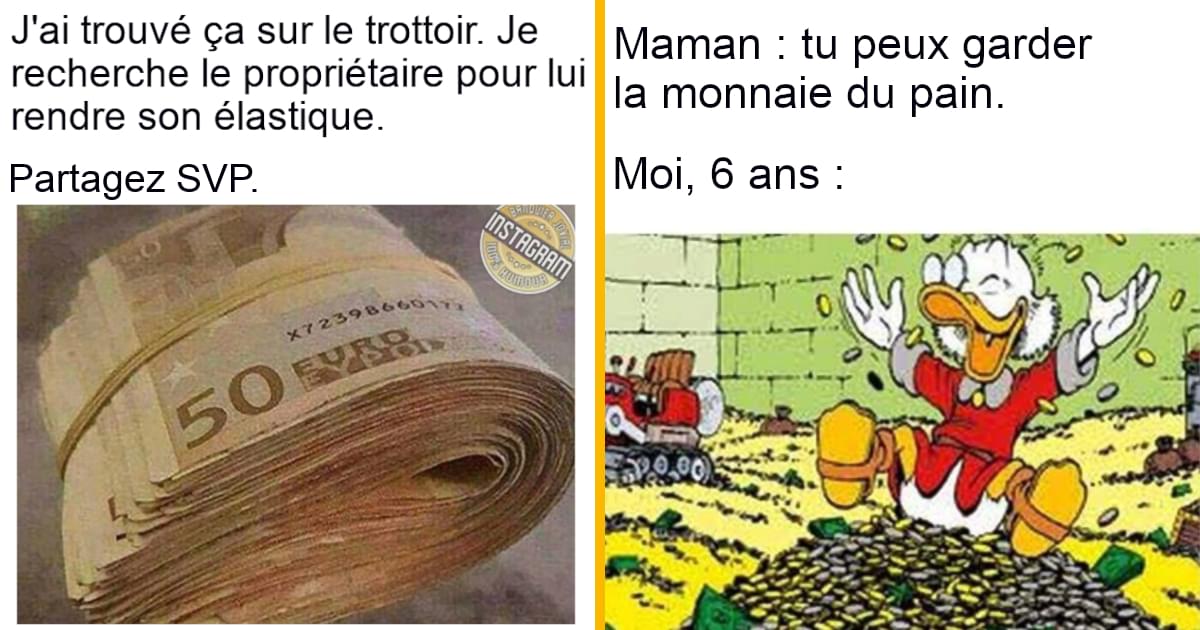 Top 25 des meilleurs memes sur l’argent, le bon gros fric sa mère