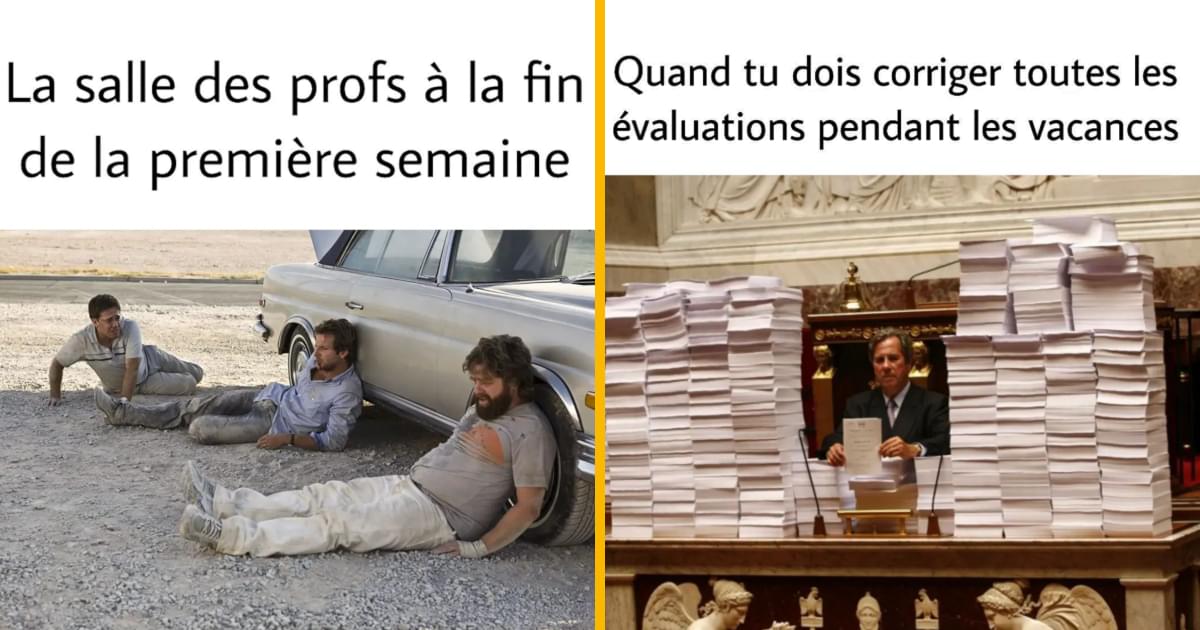 Top 15 des meilleurs memes de @Le_Bad_Prof_de_Marseille, à défaut d ...