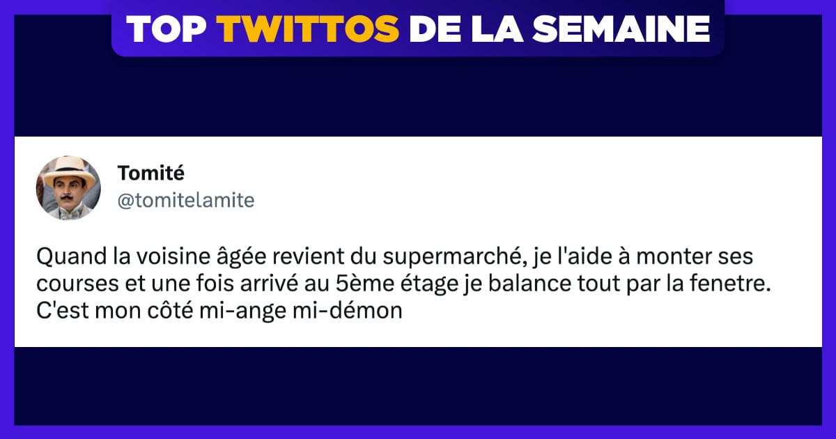 Top 15 des meilleurs tweets de @tomitelamite, les blagues qu’on aime