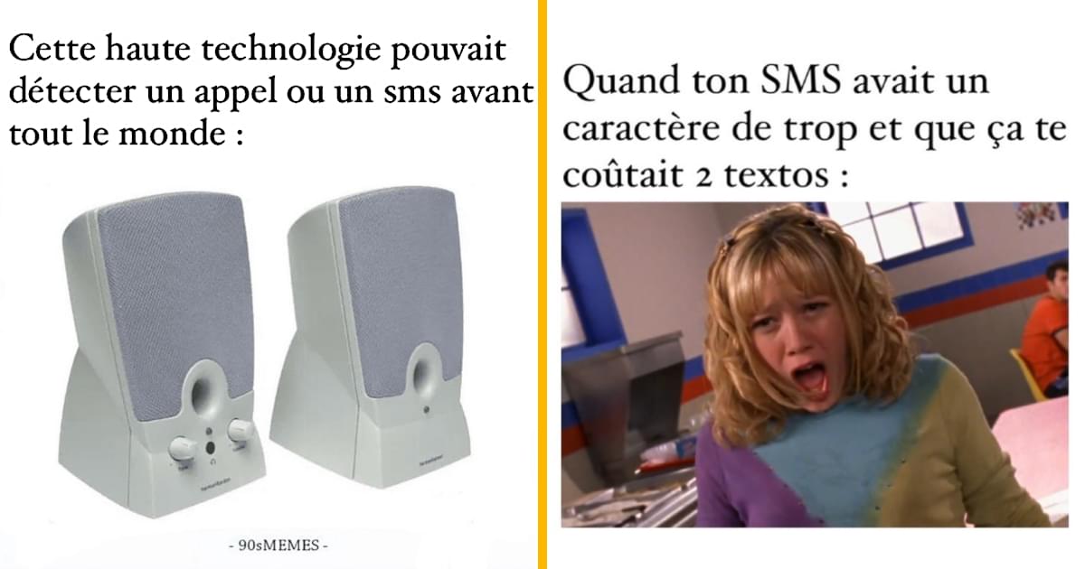 Top 12 des meilleurs memes sur les SMS, ce truc d’ancêtre