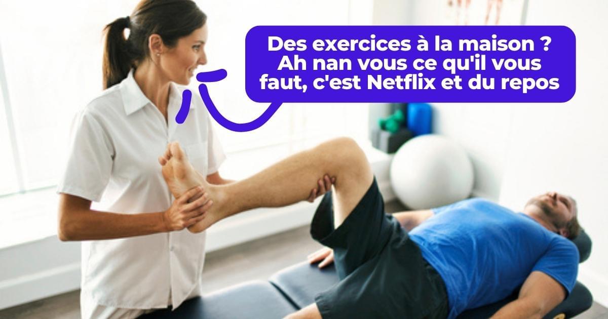 Top 17 des trucs que ton kiné ne te dira jamais, même si tu y crois ...