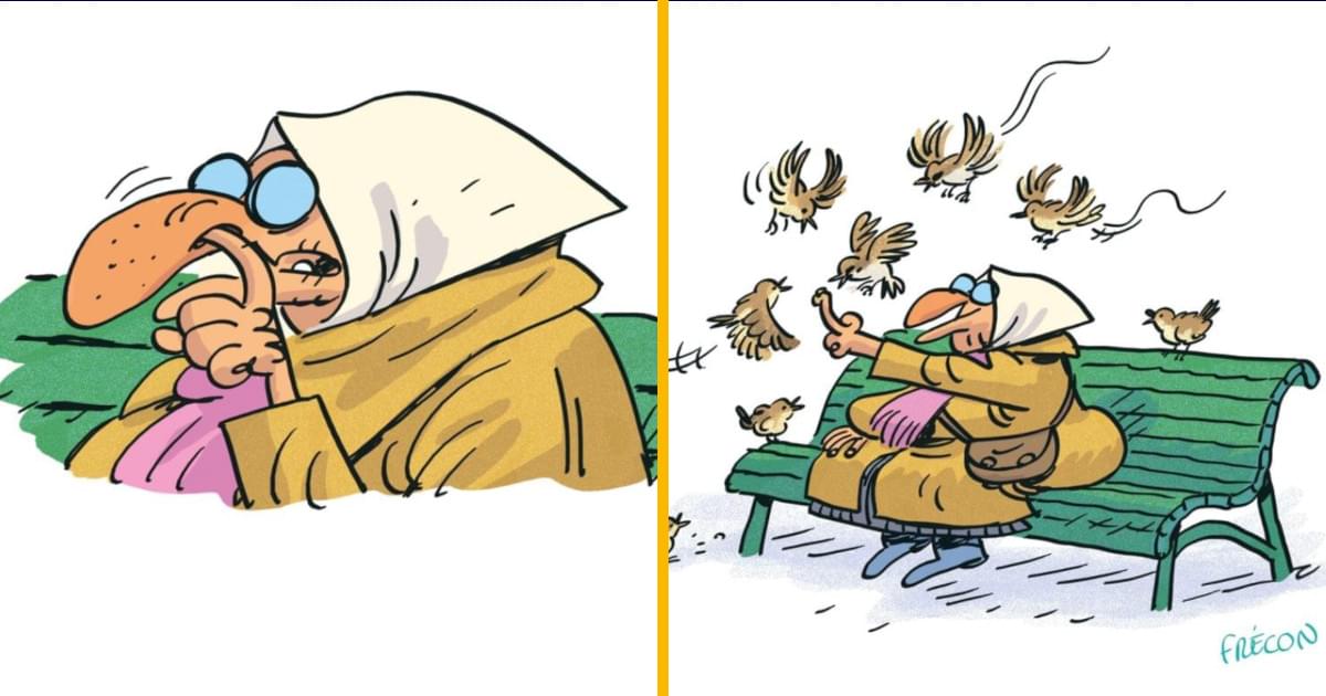 Top 10 des illustrations les plus drôles sur les Mémés, par Sylvain Frécon