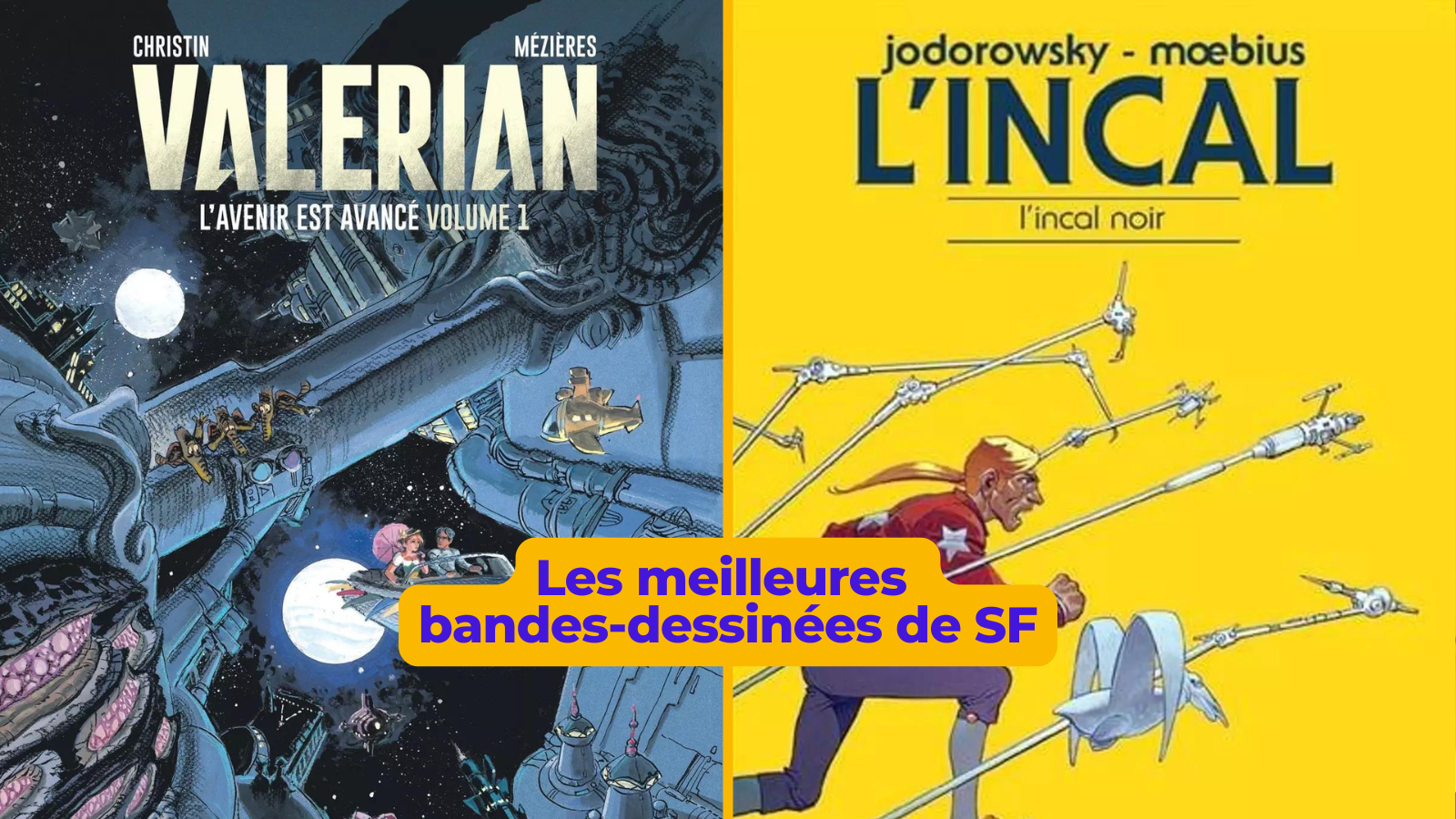 Top +20 des meilleures BD de science-fiction