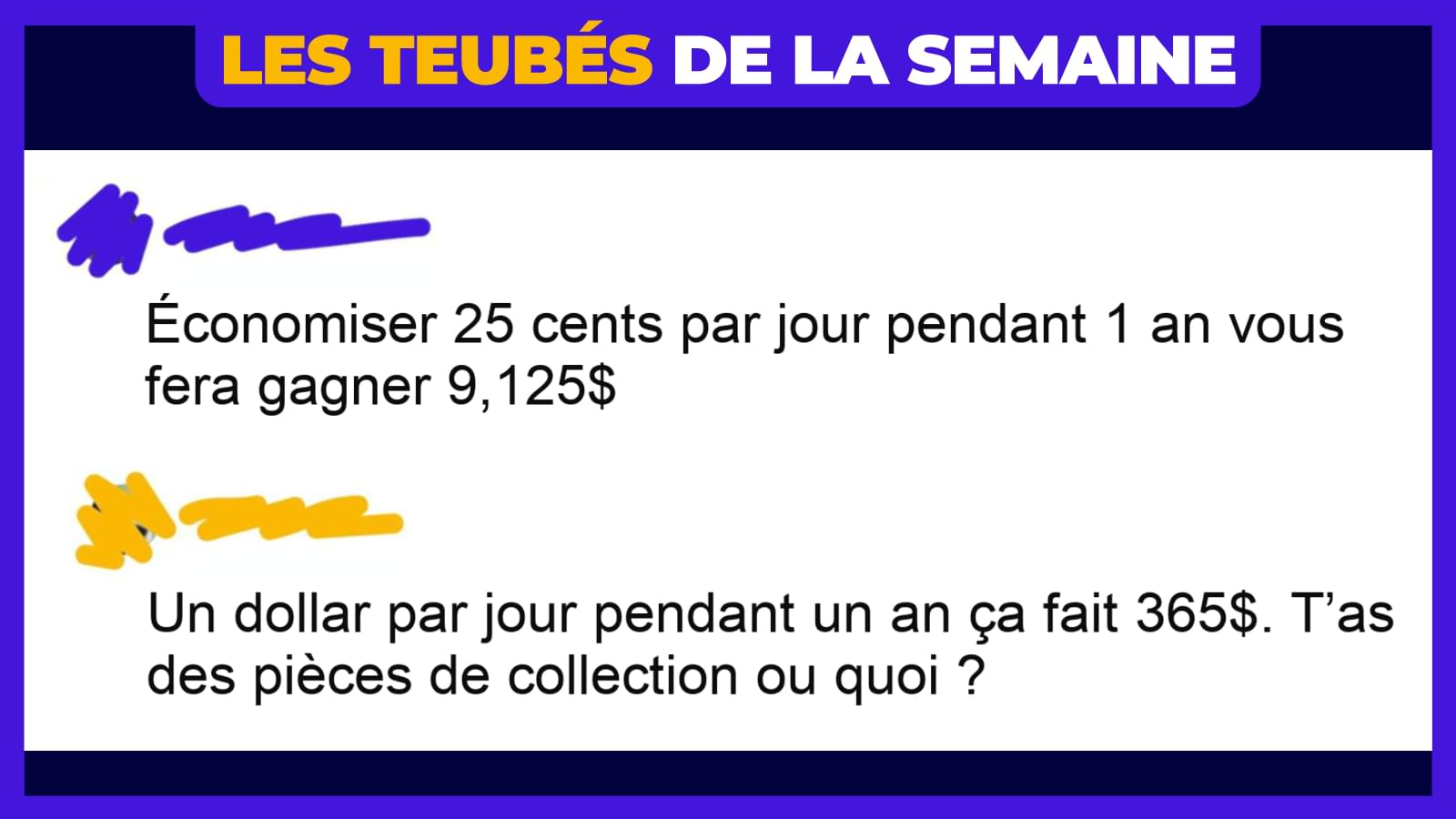 Top 10 des gens les plus teubés de la semaine, épisode 223