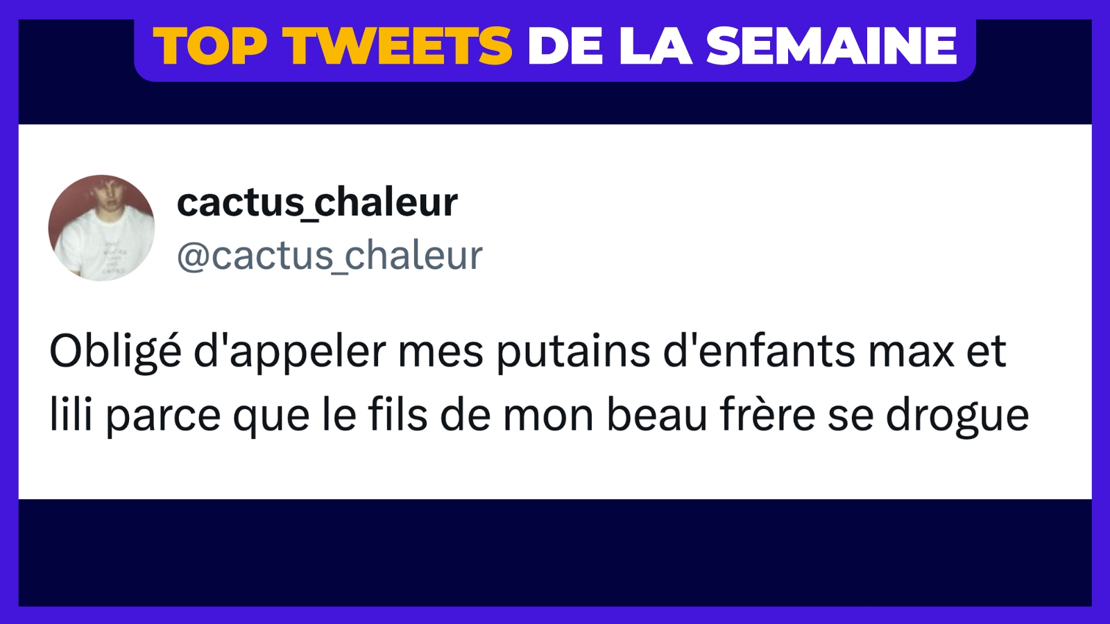 Top 30+ des meilleurs tweets de la semaine #544